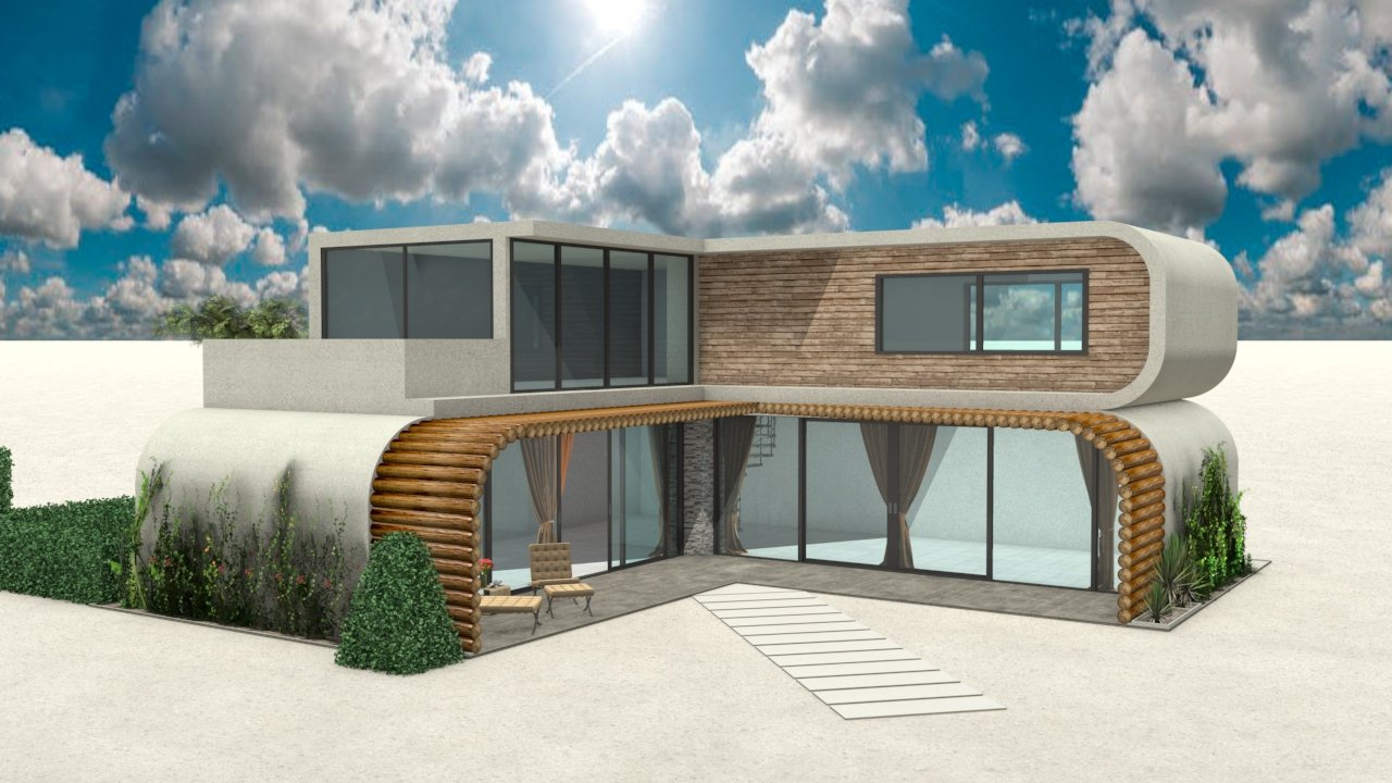 Desert House Free 3D Model - .c4d - Free3D