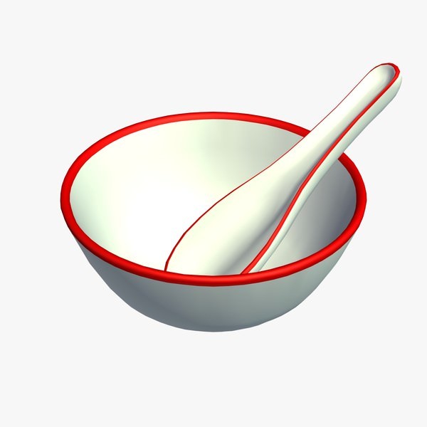 Asian style soup set v2 Free 3D Model - .obj .stl - Free3D