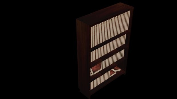 Bookcase Free 3D Model - .max .fbx - Free3D