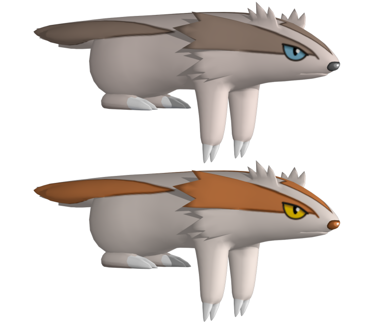 Linoone（口袋妖怪） 免费的3D模型 - .dae .fbx - Free3D