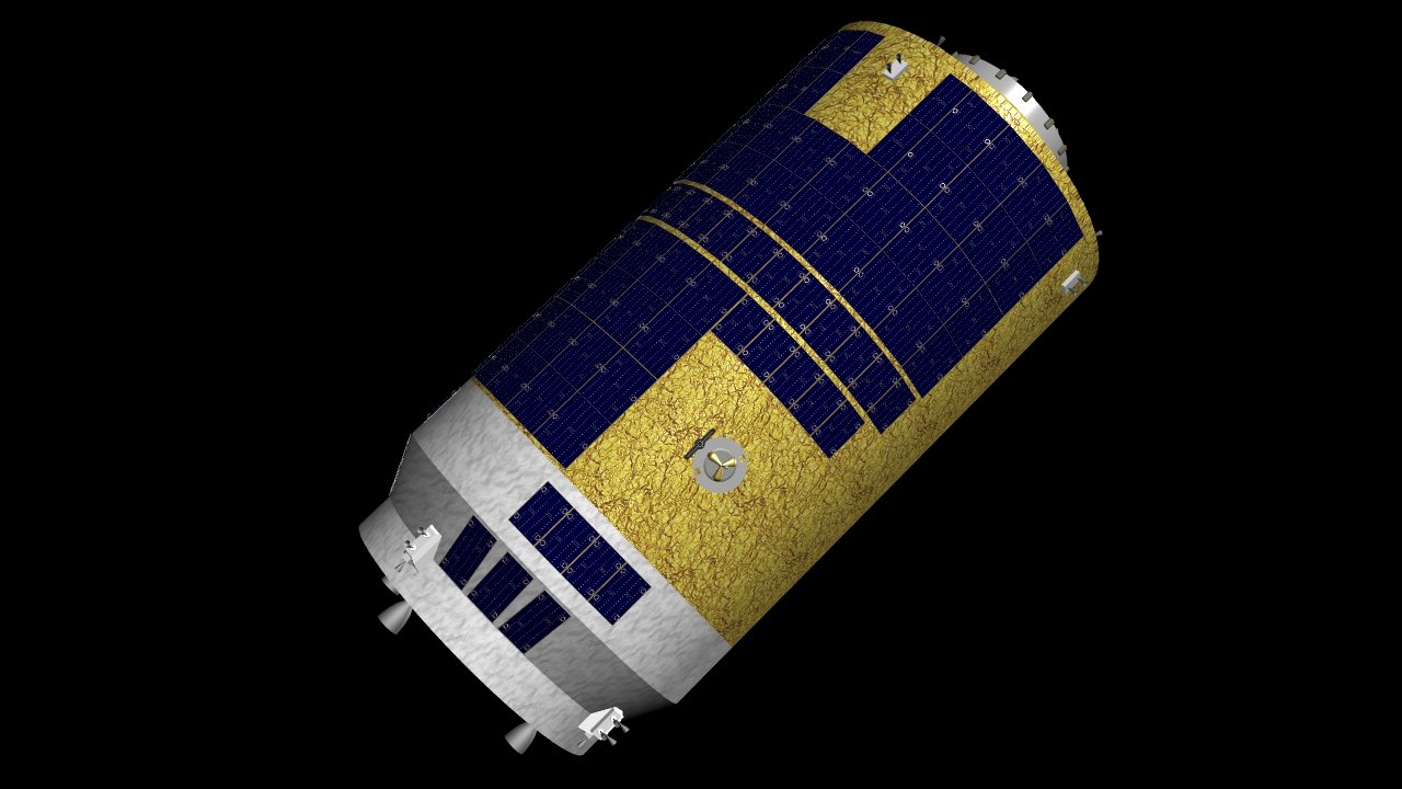 Japan Cargoship HTV Free 3D Model - .3ds .obj .lwo - Free3D