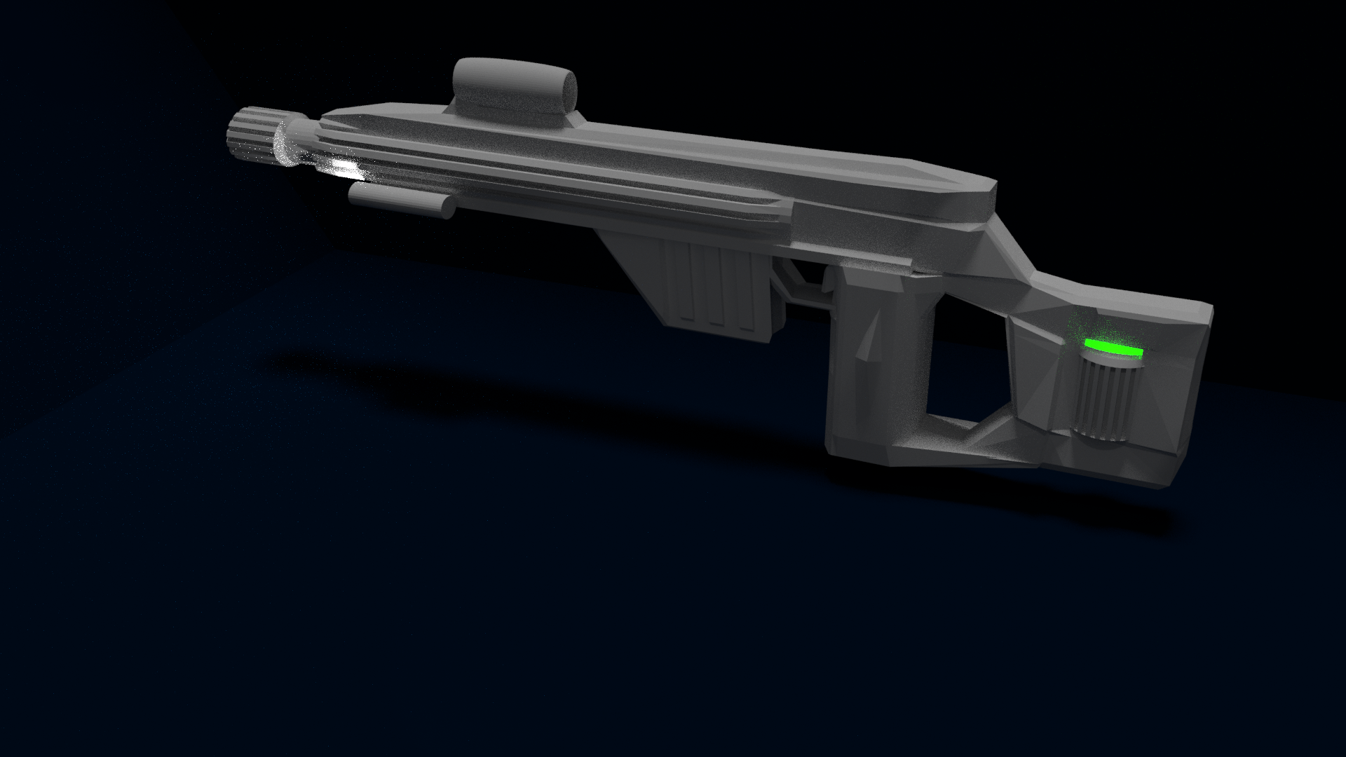 Gun space Free 3D Model - .obj - Free3D