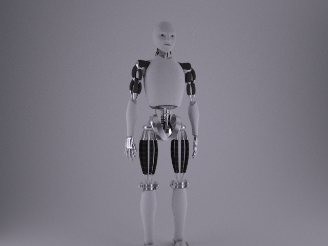 High quality robot darmowy model 3D - .obj .max - Free3D