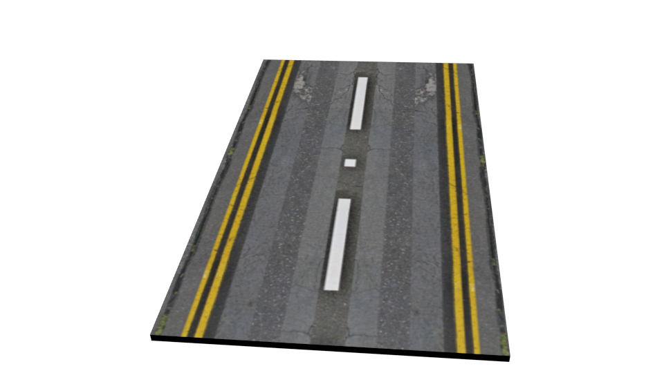 Old road Free 3D Model - .3ds .obj .dae .blend .fbx - Free3D