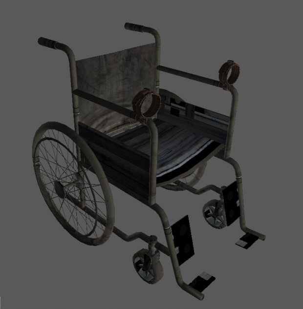 Wheelchair Free 3D Model - .obj .mtl - Free3D