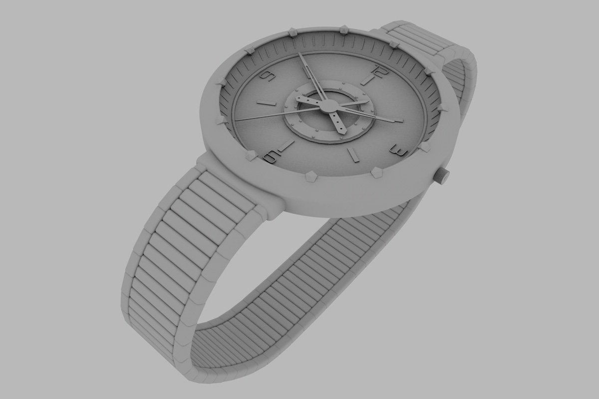 Analog watches Free 3D Model - .c4d - Free3D
