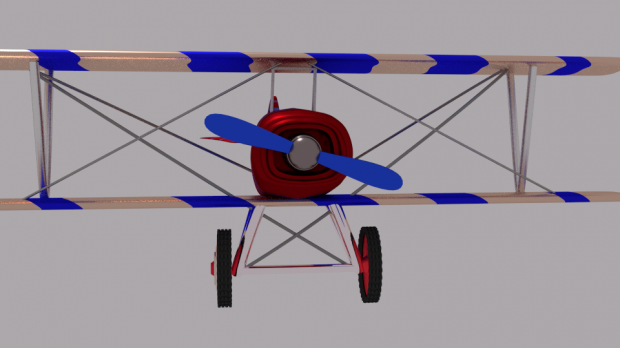 Biplane Free 3D Model - .3ds .obj .blend .fbx - Free3D