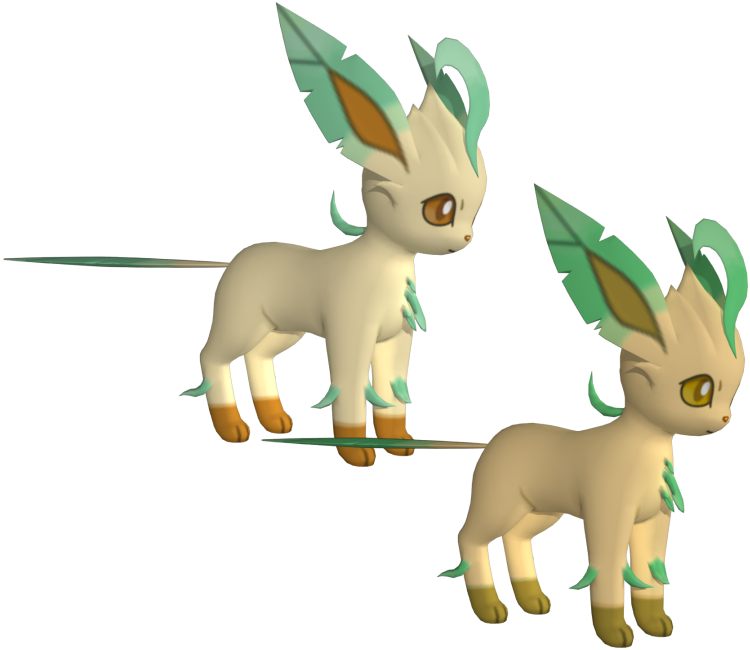 Leafeon (Pokemon) Free 3D Model - .dae .fbx - Free3D