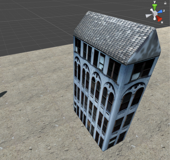 Simple Old Building Free 3D Model - .fbx - Free3D