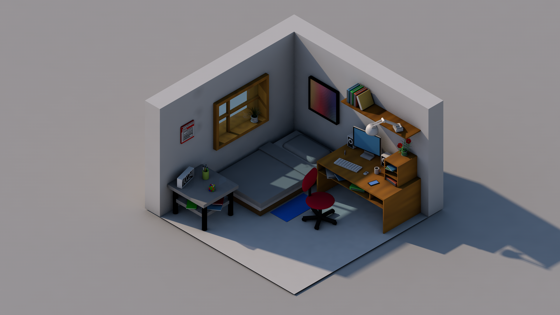 Room Modelo 3D gratis - .c4d - Free3D