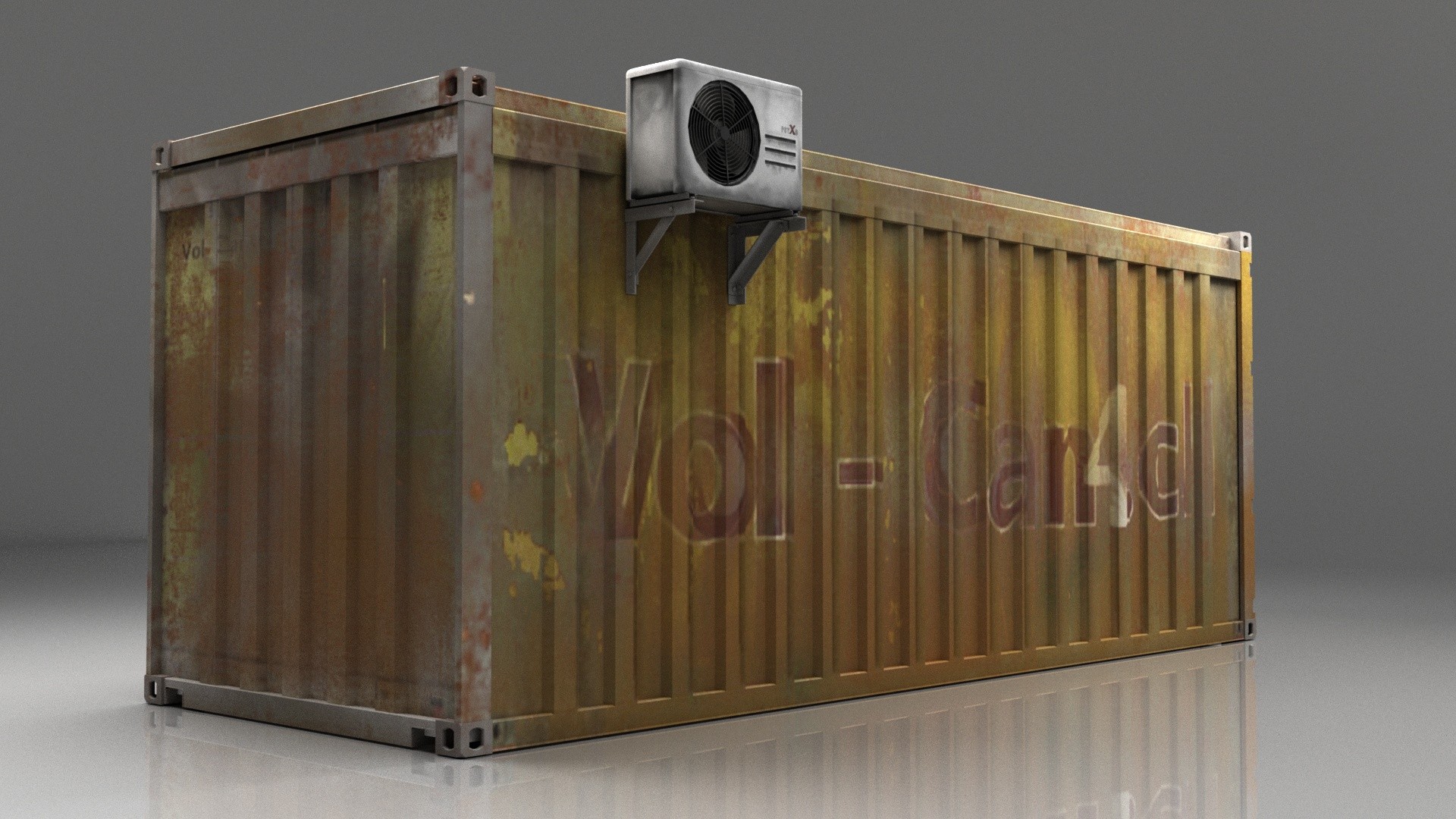 Container Free 3D Model - .max .obj .fbx .3ds .jpg .png - Free3D
