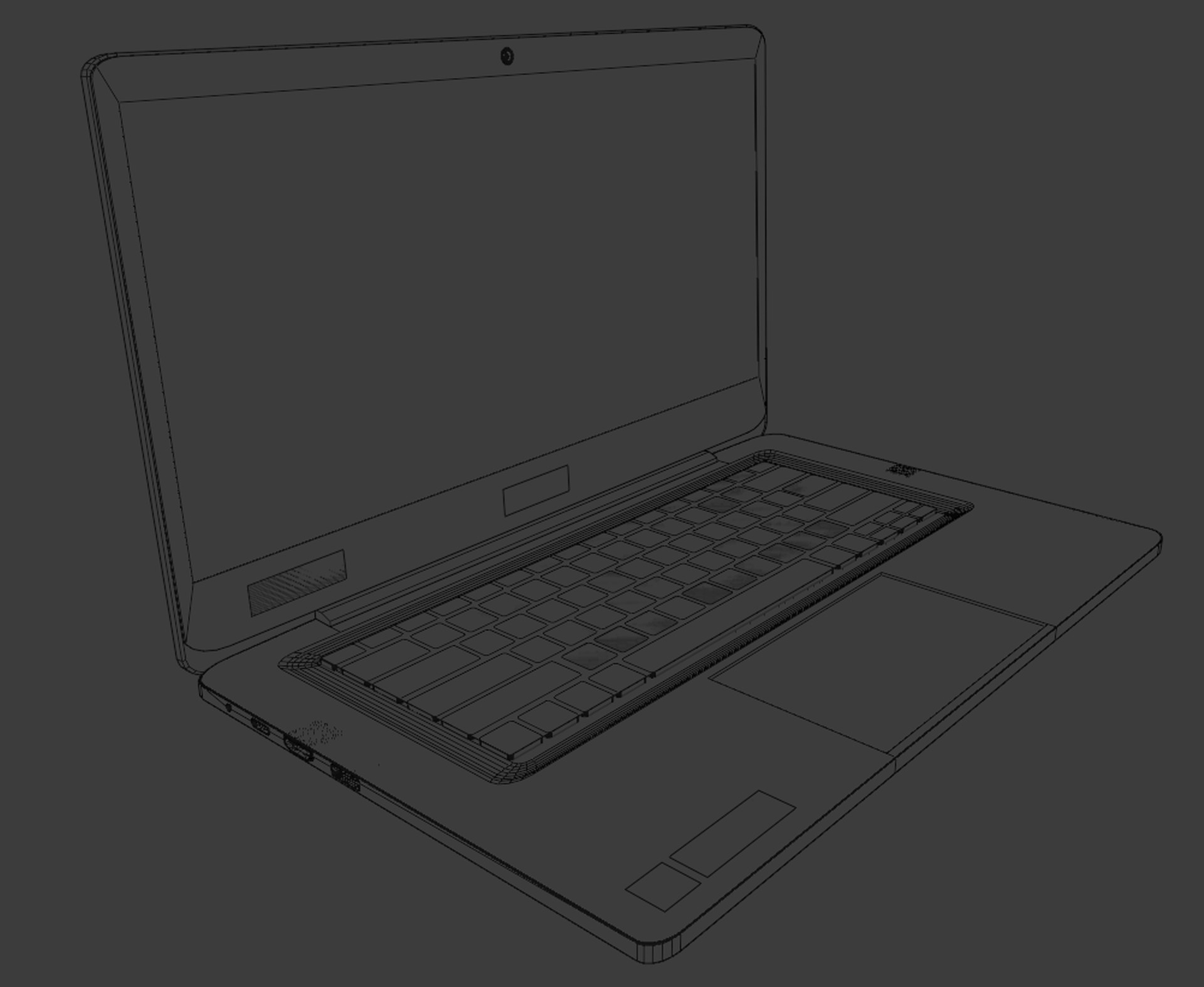 Laptop Acer Free 3D Model - .blender - Free3D