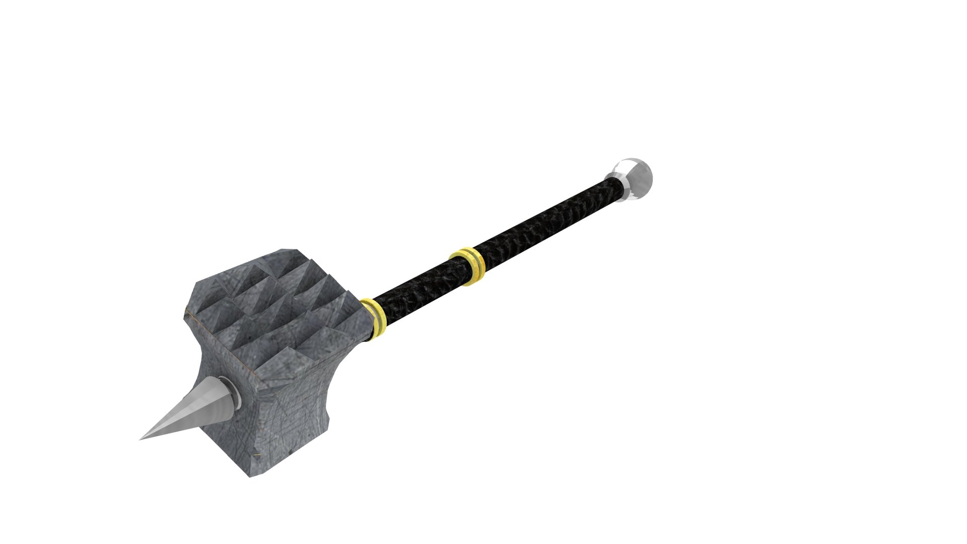War Hammer Free 3D Model - .3ds .obj .dae .blend .fbx - Free3D
