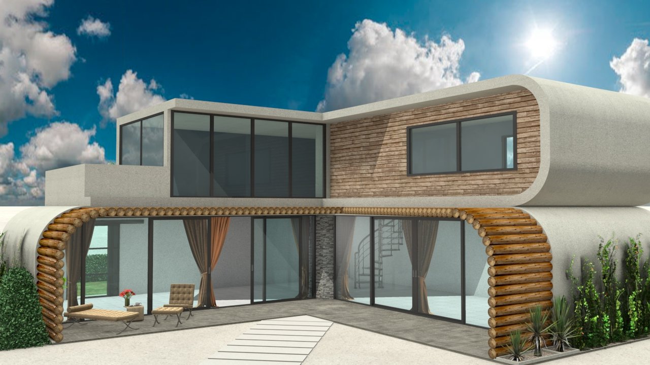 Desert House Free 3D Model - .c4d - Free3D