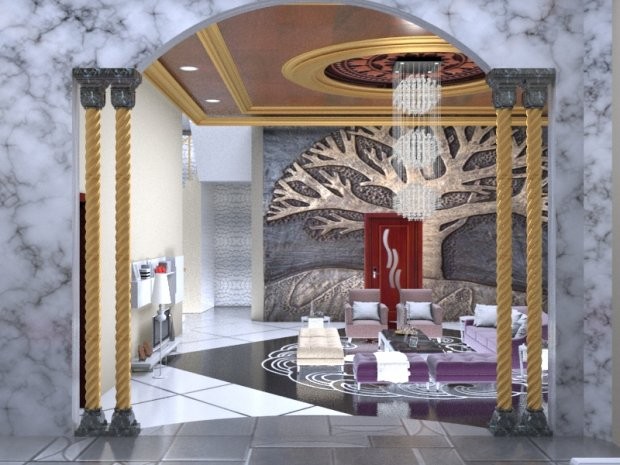 House interior Free 3D Model - .max - Free3D