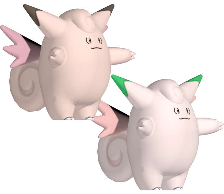 Clefable (Pokemon) Modelo 3D gratis - .dae .fbx - Free3D