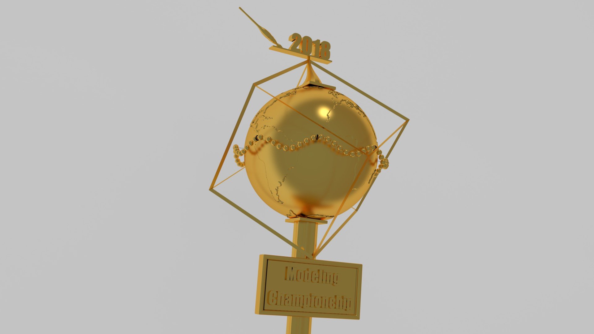 Trophy Free 3D Model - .blend - Free3D