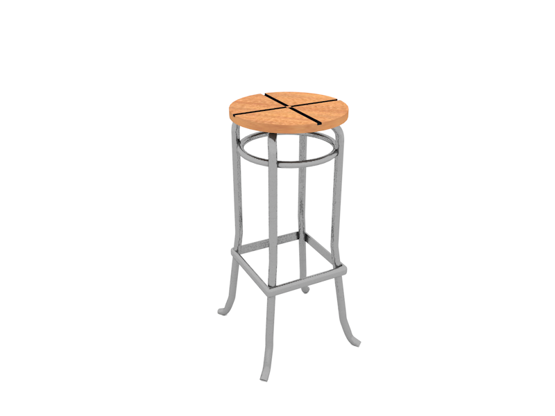 Basic Stool Free 3D Model - .3ds .obj .c4d .fbx - Free3D
