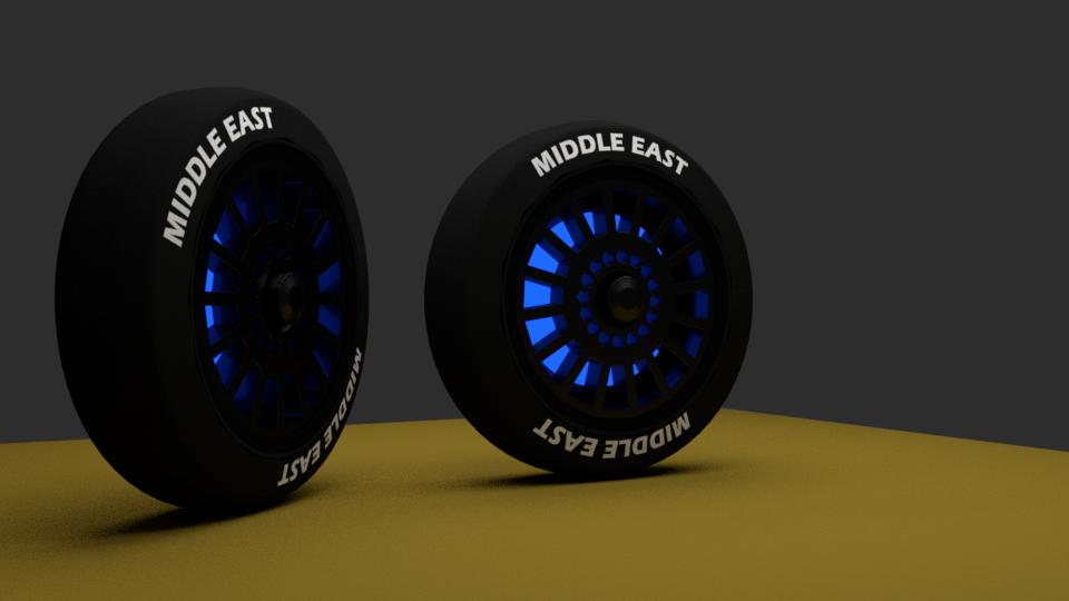 Tires & Wheels Free 3D Model - .blender .fbx .obj - Free3D