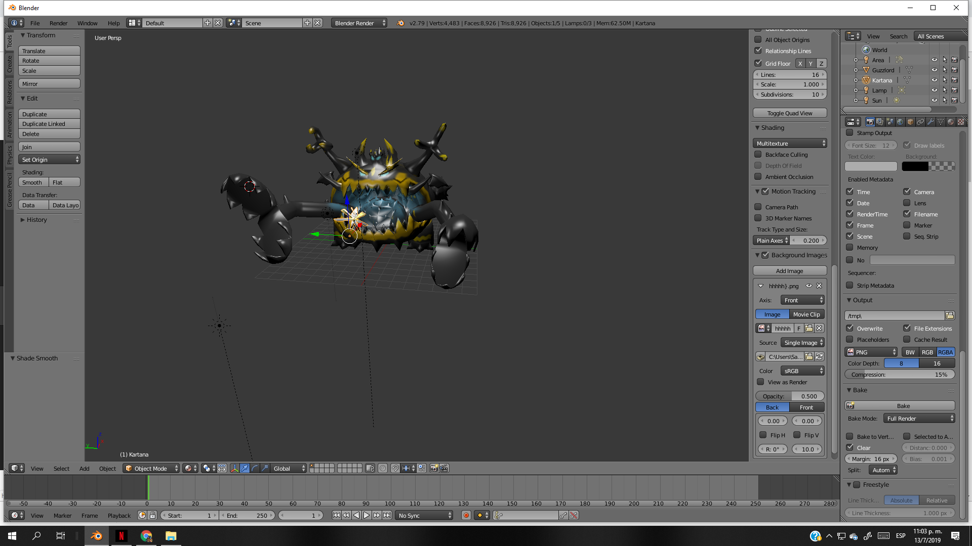 Guzzlord and kartana Free 3D Model - .fbx - Free3D