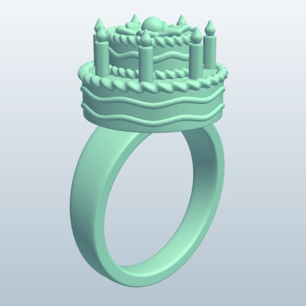 Cake v1 Free 3D Model - .obj .stl - Free3D