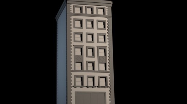Building NY Free 3D Model - .3ds .obj - Free3D