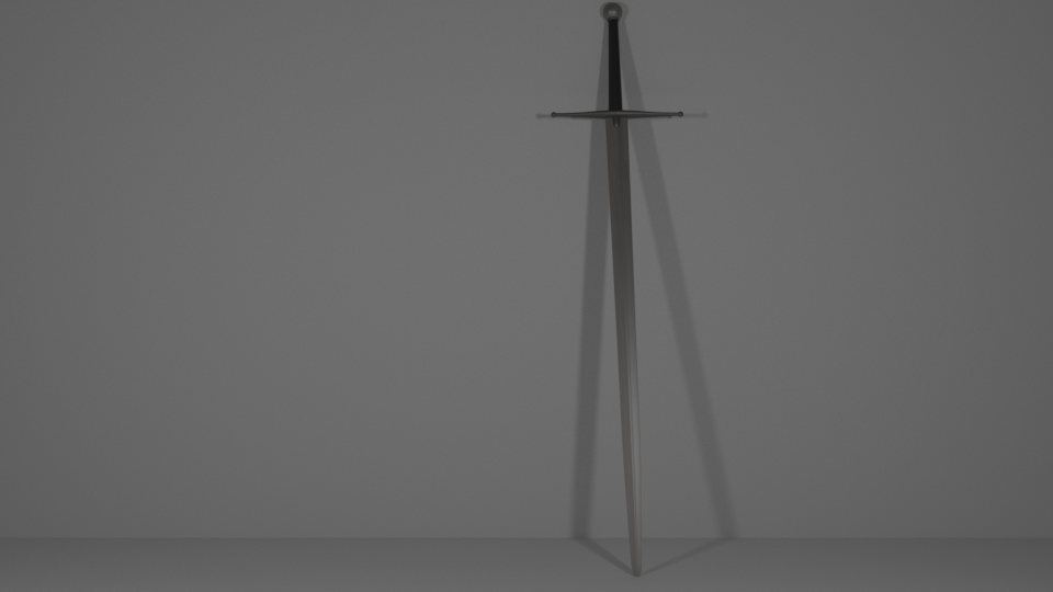 Long Sword Free 3D Model - .fbx - Free3D