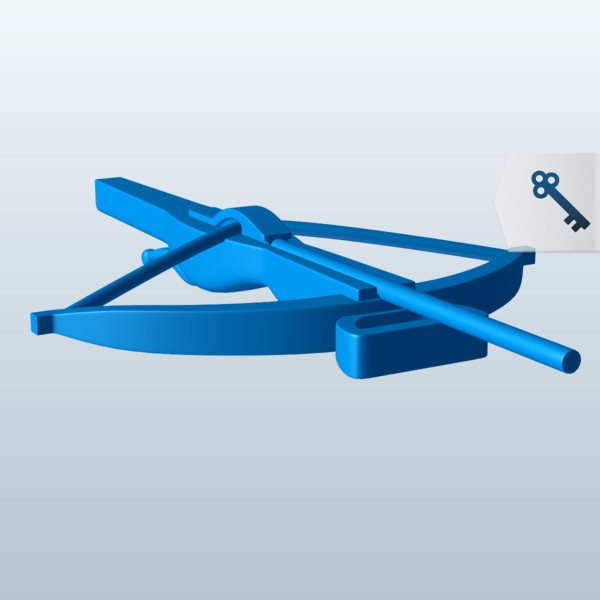Crossbow v1 Free 3D Model - .obj .stl - Free3D