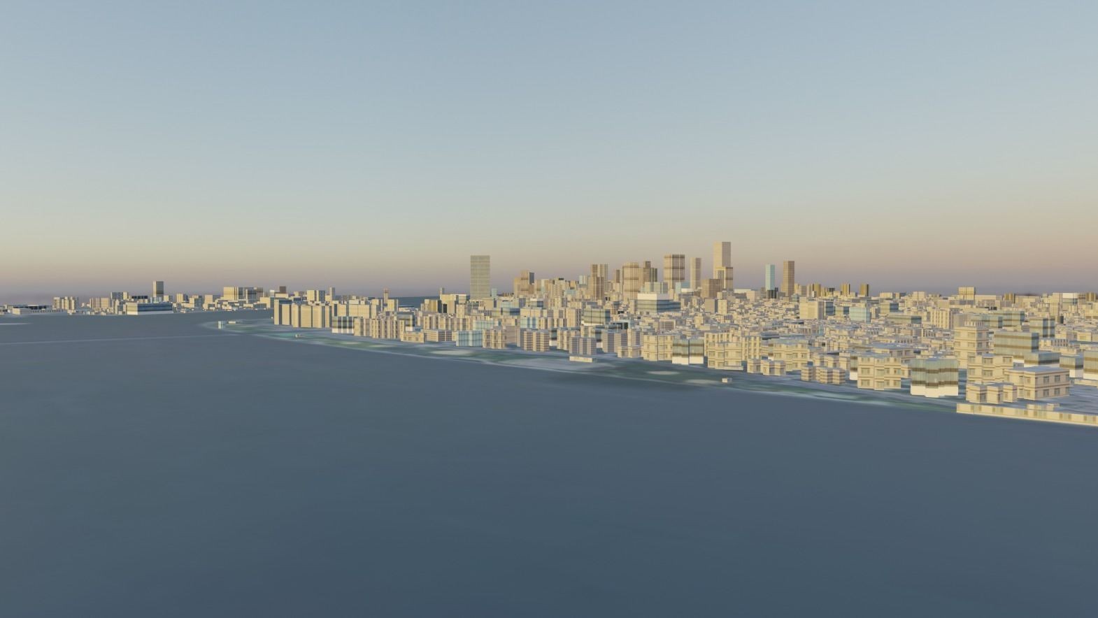 Manhattan Fully Textured Free 3D Model - .blend .fbx - Free3D