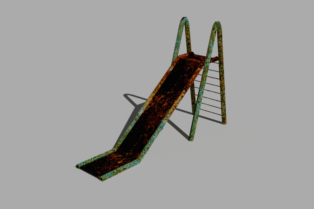 Rusty slide Free 3D Model - .fbx - Free3D
