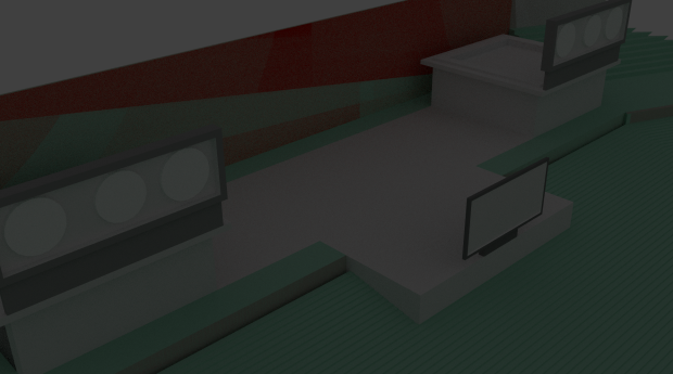 Pokemon tournament ground Free 3D Model - .3ds .obj .dae .blend .mtl ...