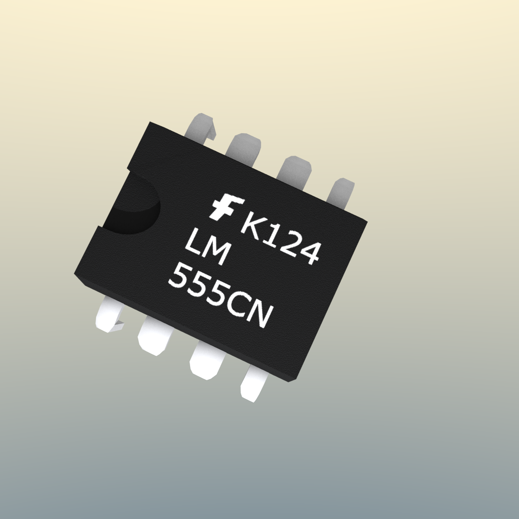 NE555 Free 3D Model - .blend - Free3D