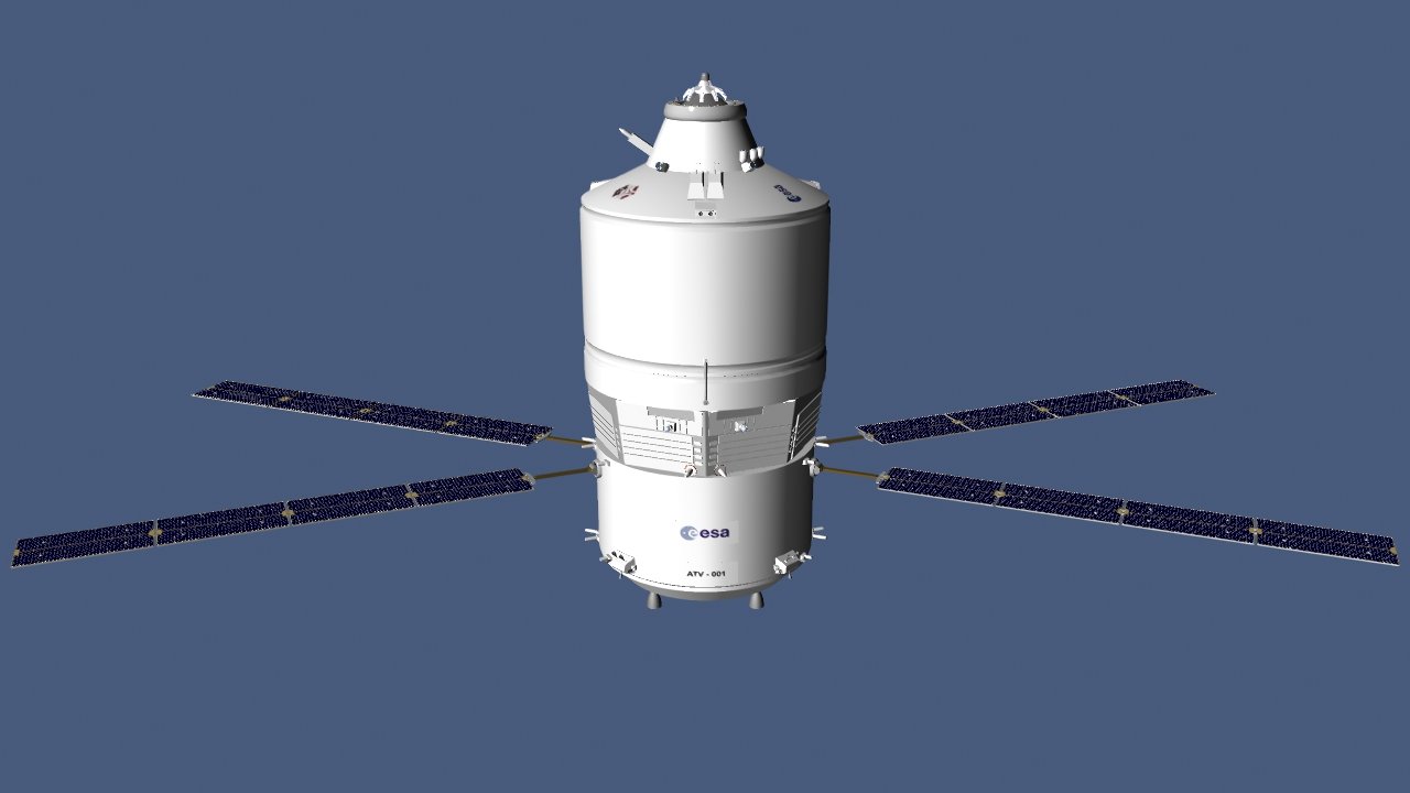 ESA ATV Free 3D Model - .3ds .obj .lwo .lws - Free3D