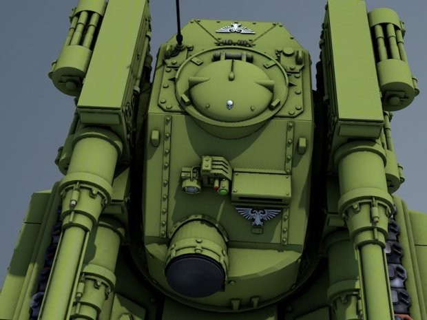 Hydra flak imperial guard cadia Free 3D Model - .obj .sldasm - Free3D