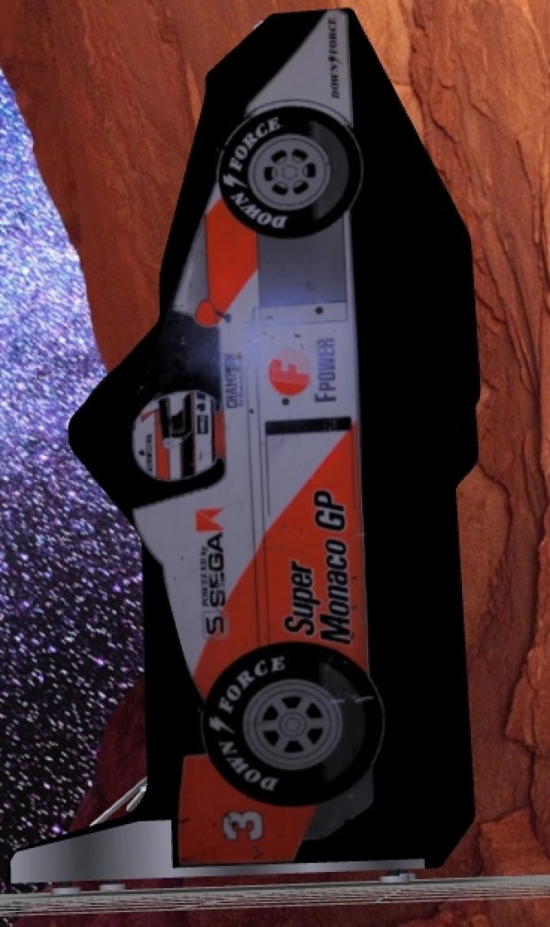 Super Monaco GP Upright Arcade Machine Free 3D Model - .3ds - Free3D