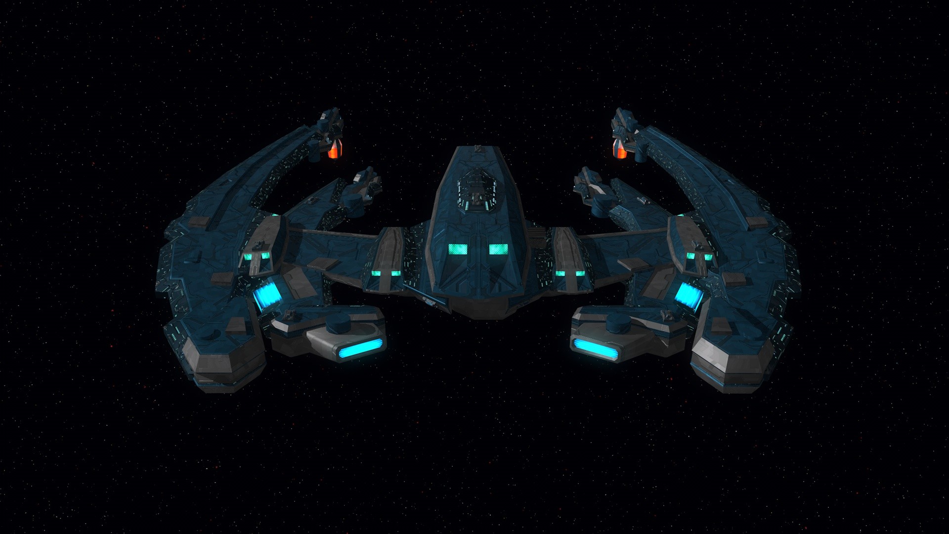 Quarren Coyote Ship Free 3D Model - .png .obj .c4d - Free3D