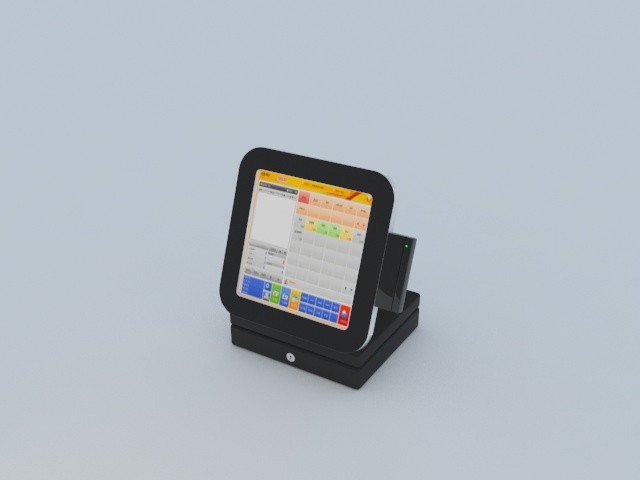 POS machine Free 3D Model - .obj .max - Free3D