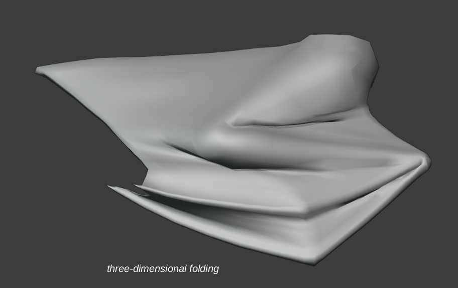 Membraneous wing with surface deform modifier Free 3D Model - .blend ...