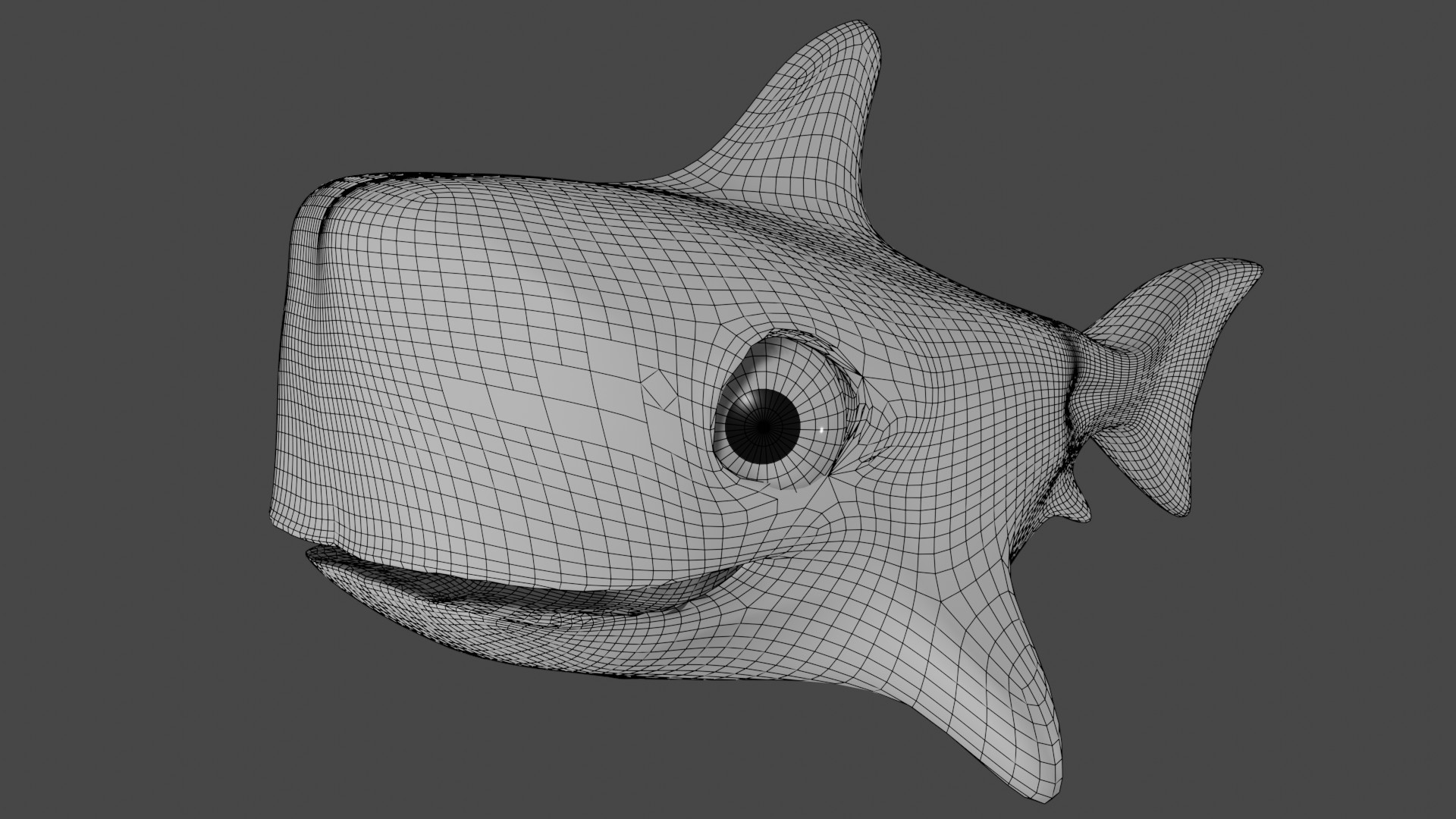 Fish Cartoon - Dio Free 3D Model - .blend .obj .stl - Free3D