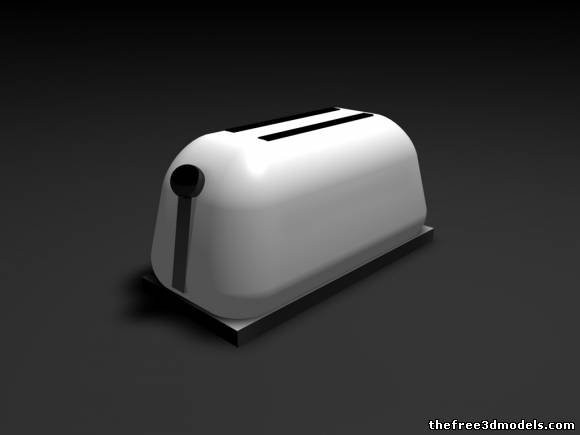 Toaster Free 3D Model - .c4d - Free3D