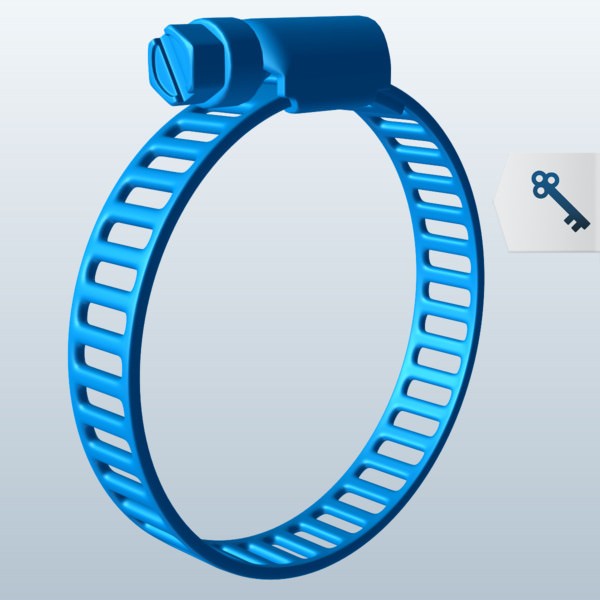 Hose clamp v1 Free 3D Model - .obj .stl - Free3D