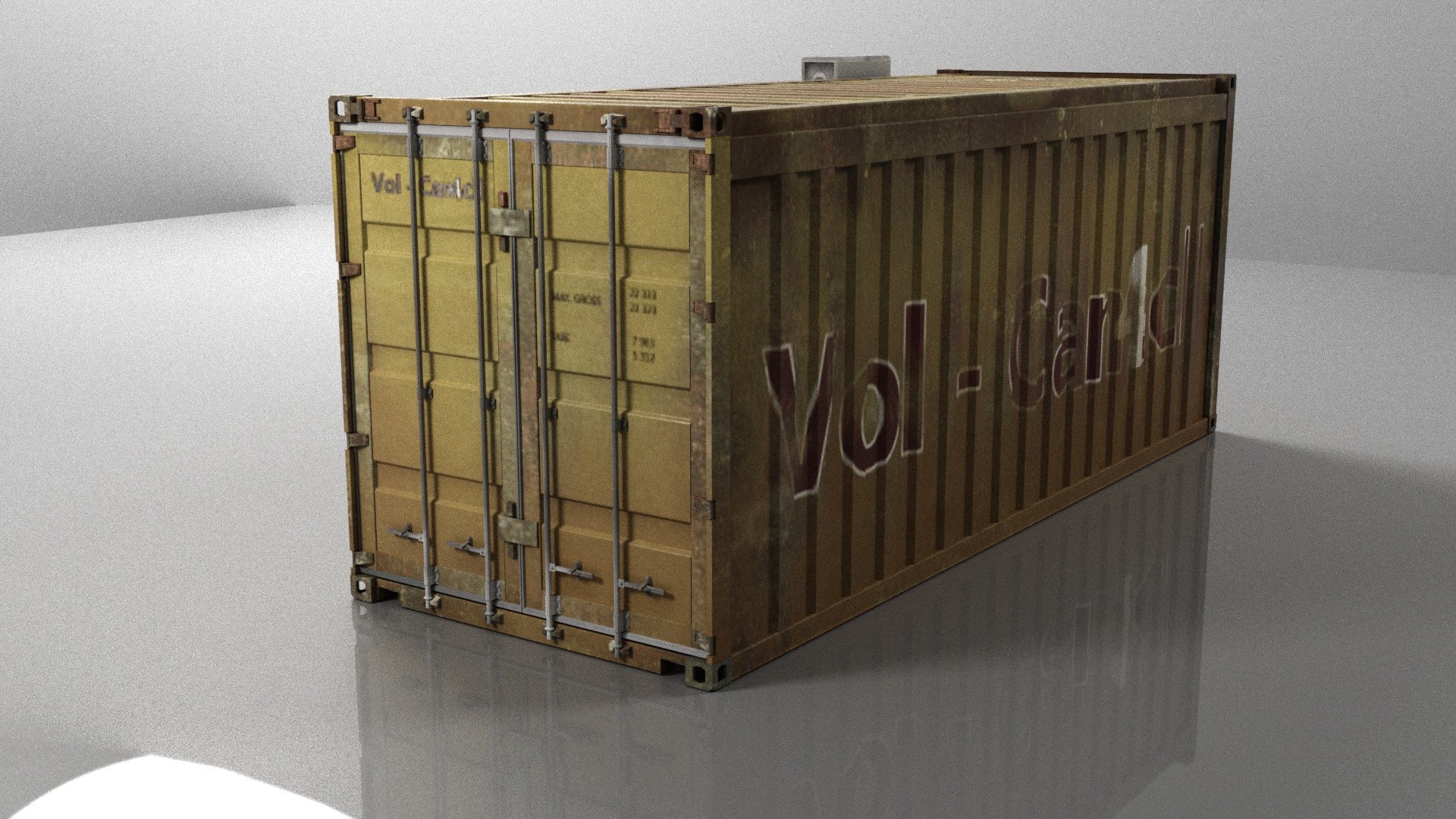 Container Free 3D Model - .max .obj .fbx .3ds .jpg .png - Free3D