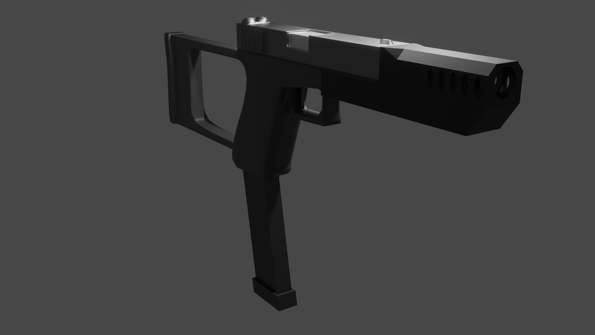 Customizable Glock Free 3D Model - .blend - Free3D