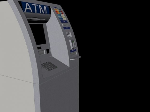 ATM Free 3D Model - .obj .fbx - Free3D