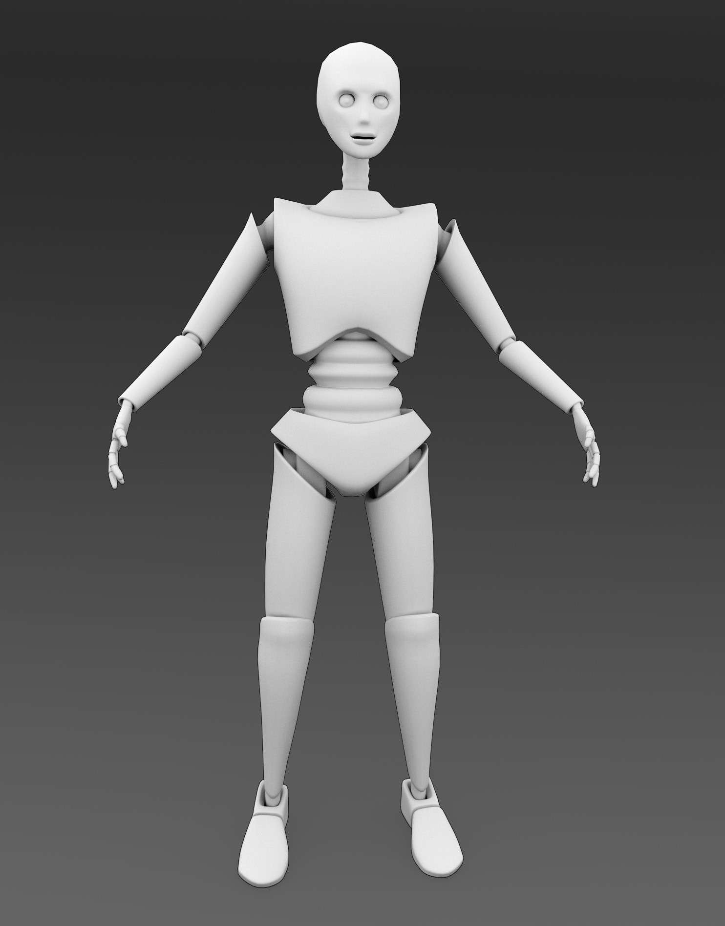 Robot_basic Free 3D Model - .obj - Free3D