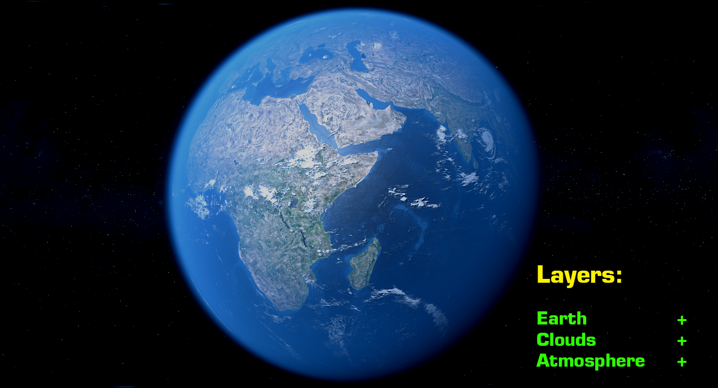 Earth Photorealistic 2K Free 3D Model - .blend .fbx .obj .mtl - Free3D