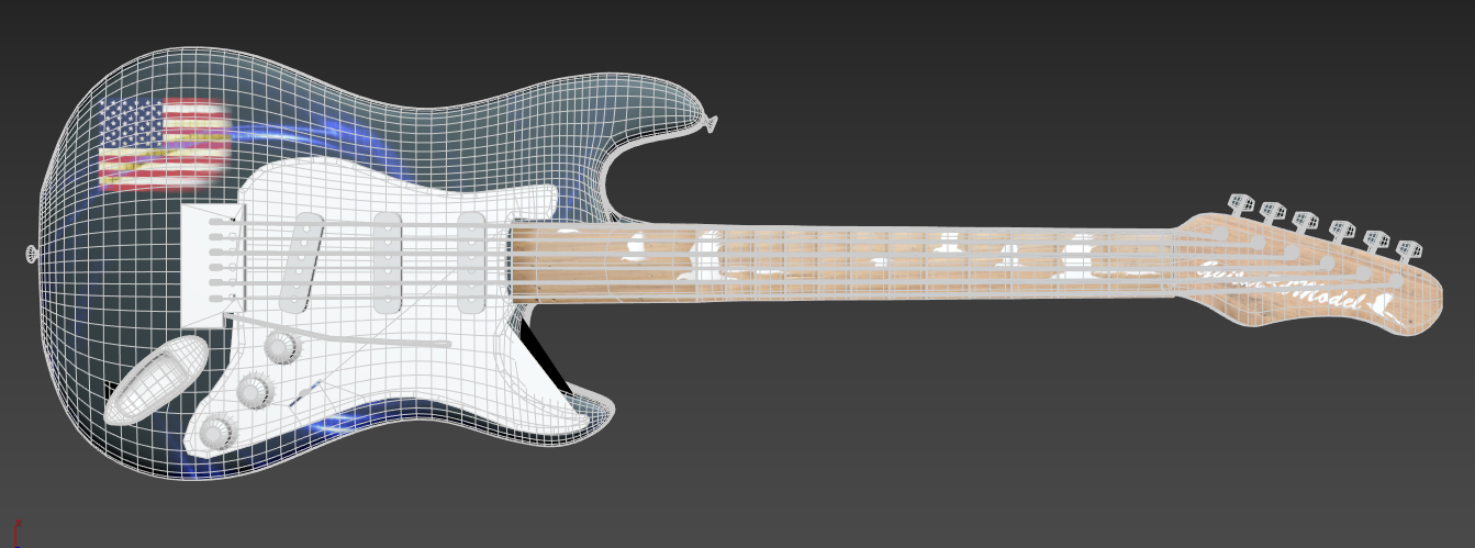 Guitar Electric Free 3D Model - .fbx - Free3D