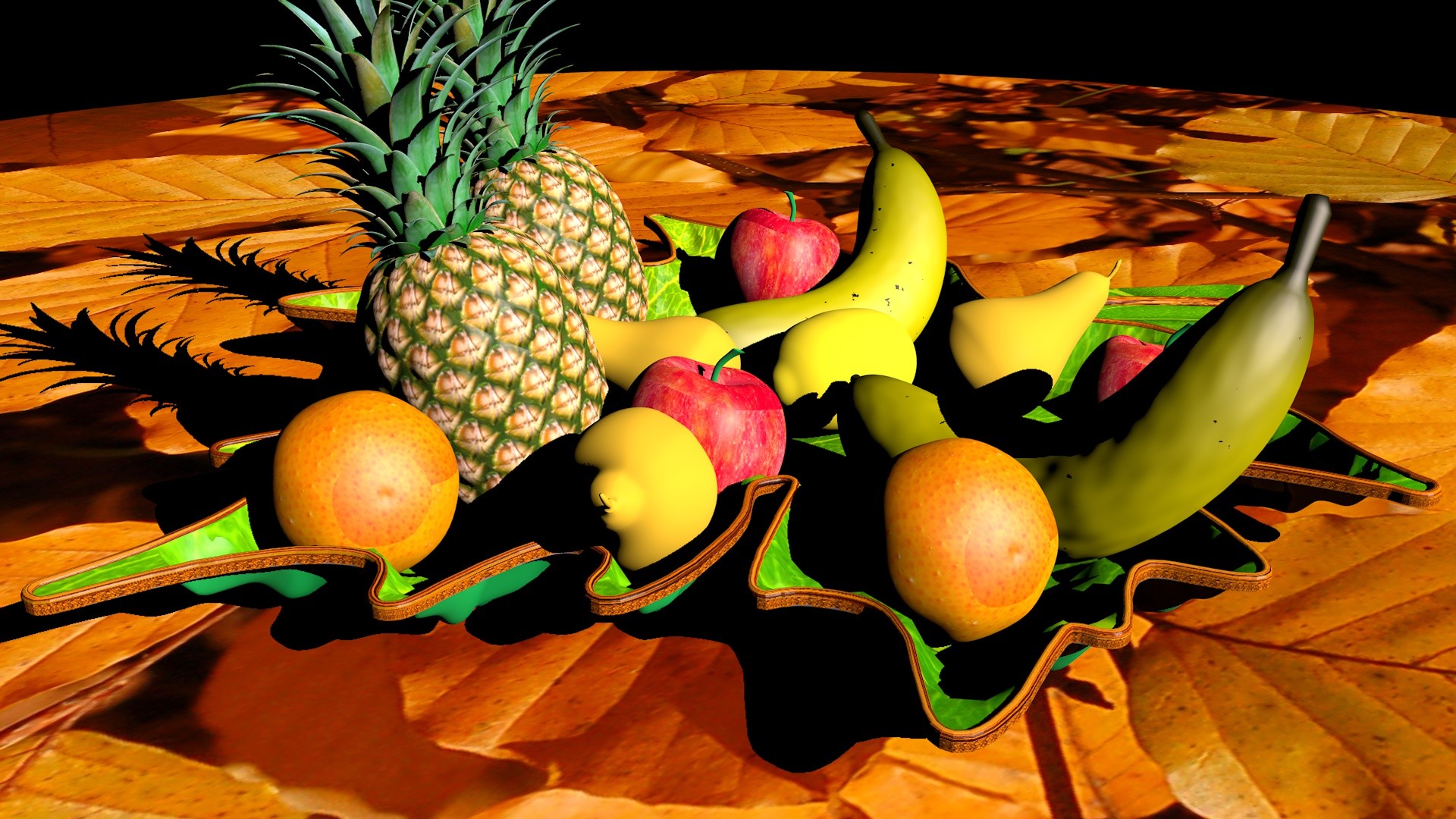 Various fruits Free 3D Model - .c4d - Free3D