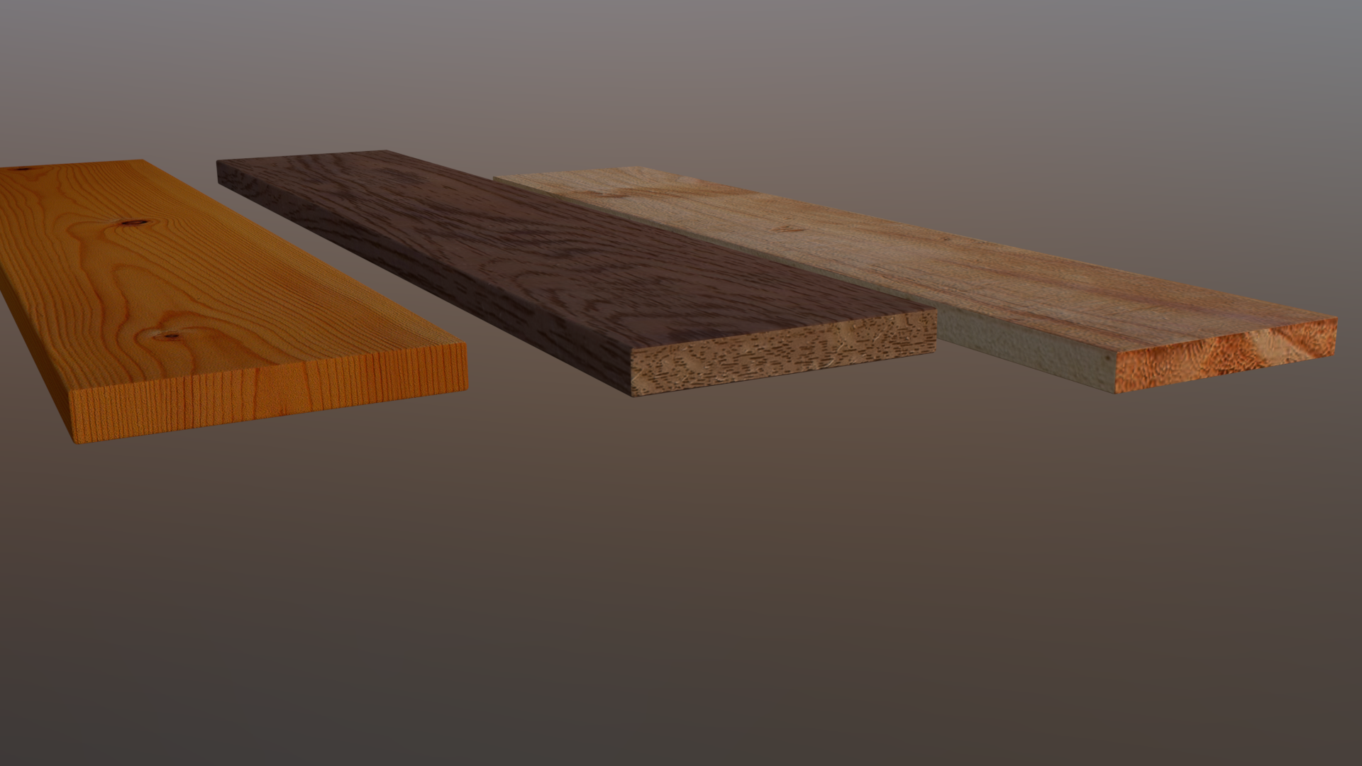 Plank of wood Free 3D Model - .obj .blend .fbx - Free3D