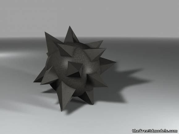 Spike Ball Free 3D Model - .c4d - Free3D